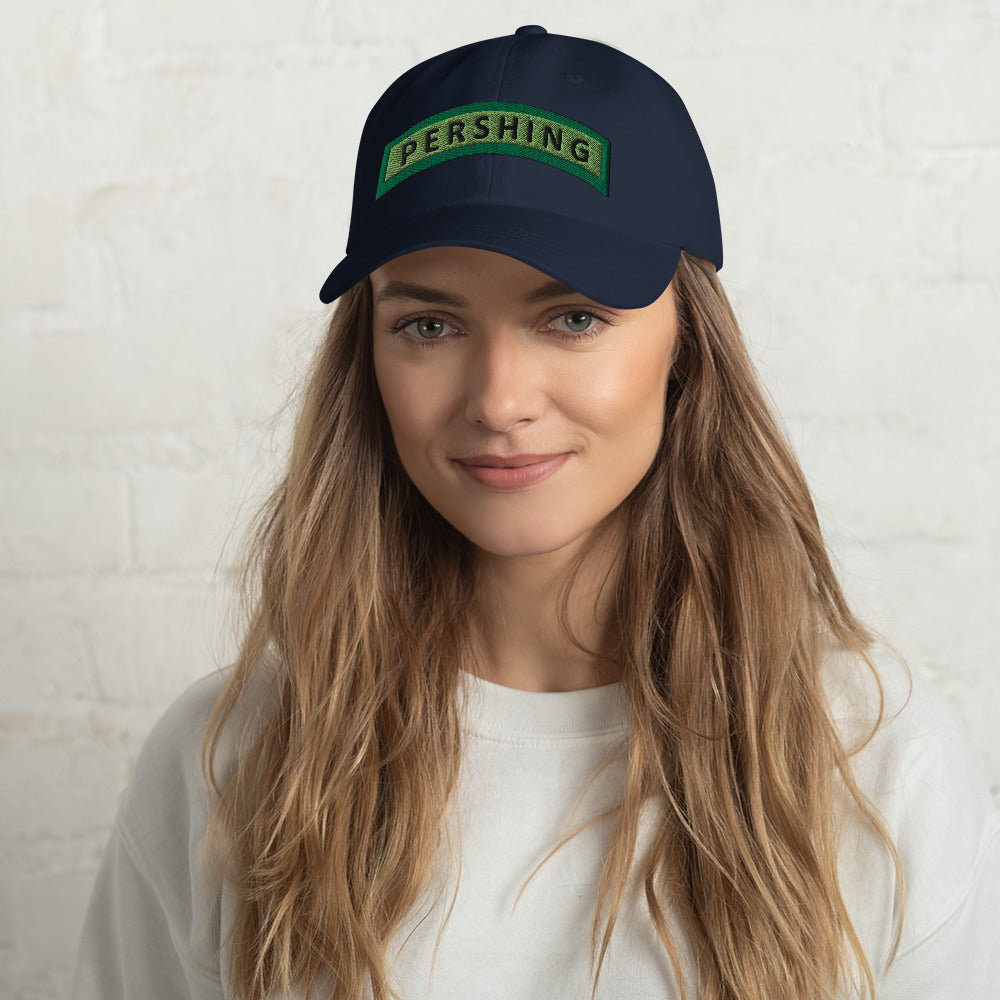 Dad hat - Army - Pershing Missile Tab - Subdued – MIP Brand Store