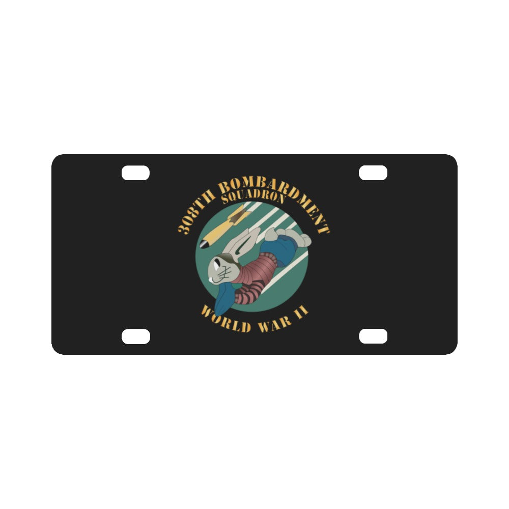 AAC - 308th Bombardment Squadron - WWII X 300 Classic License Plate ...