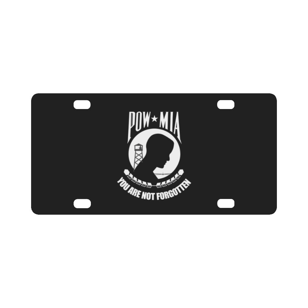 Army - Round - POW - MIA X 300 Classic License Plate – MIP Brand Store