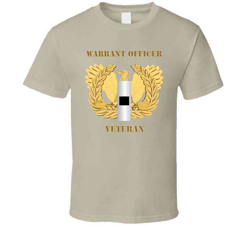 Emblem - Warrant Officer - Wo1 - Veteran X 300 Classic T Shirt, Crewne ...
