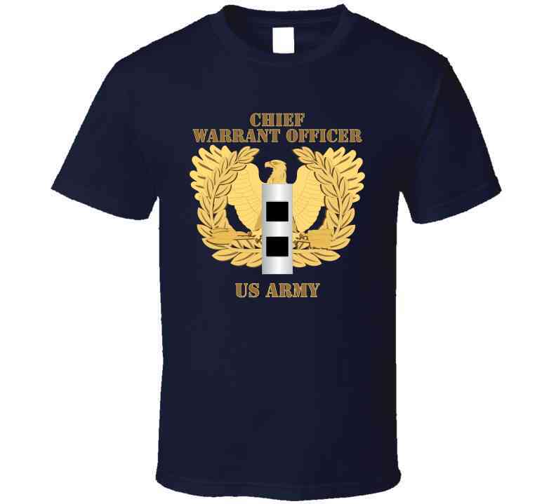 Emblem - Warrant Officer - Cw2 X 300 T Shirt – MIP Brand Store