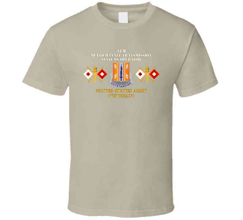 Army - 44th Signal Bn - 31m - Us Army - Veteran X 300dpi Classic T Shi ...