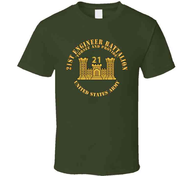 Army - 21st Engineer Battalion - Forsee And Provide W Br - Num X 300 C ...