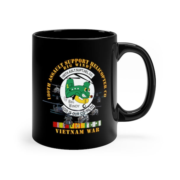 Army - 180th Assault Support Helicopter Company - Big Windy with Vietn ...