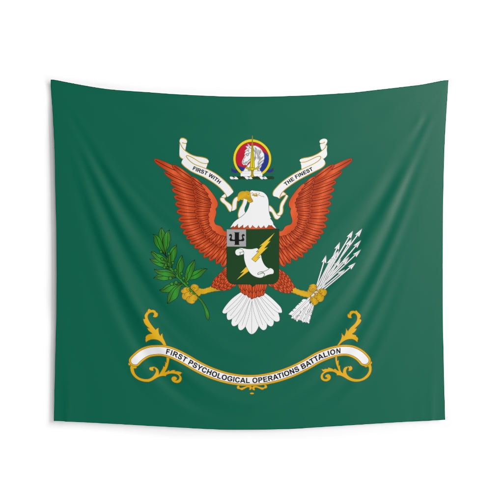 Indoor Wall Tapestries - 1st Psychological Operations Battalion - Colo ...