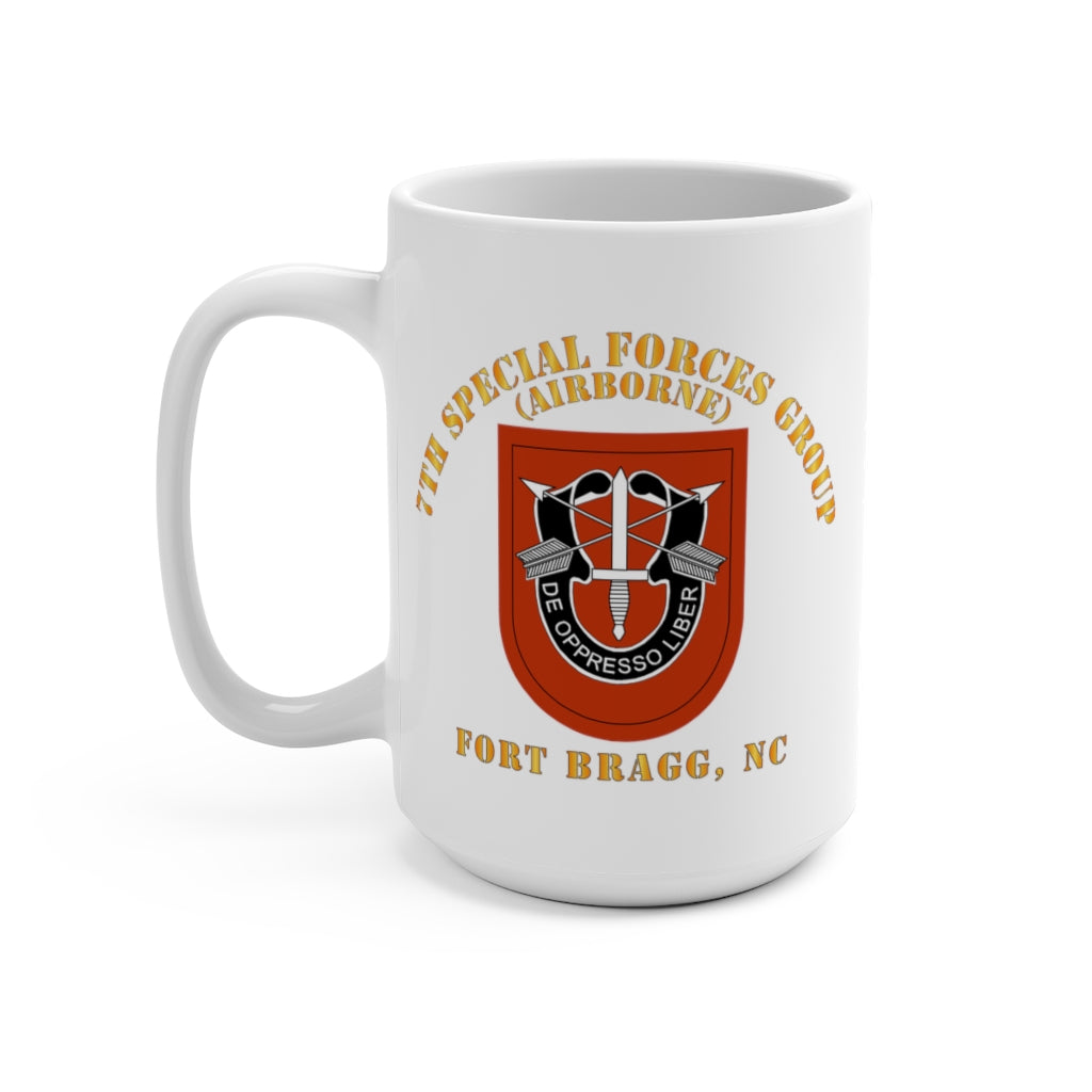 Army 7th Special Forces Group Flash Fort Bragg NC Mug - MIP Brand Store ...