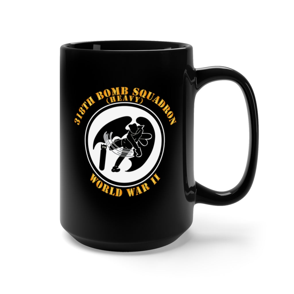 Black Mug 15oz - AAC - 318th Bomb Squadron - WWII – MIP Brand Store