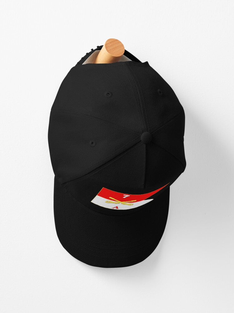 Baseball Cap - Army - A Co Guidon - 7th Cavalry - Film to Garment (FTG ...