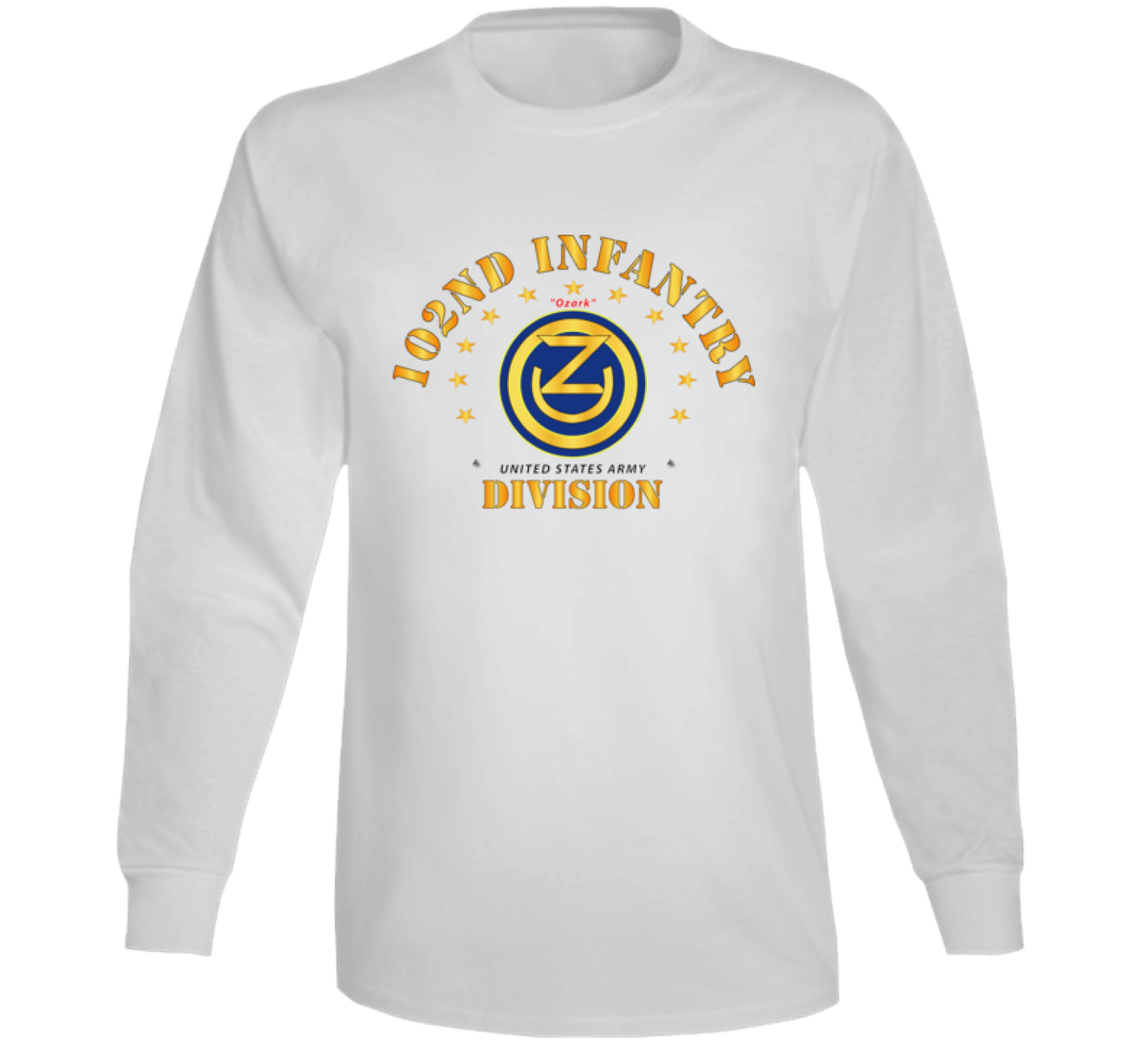 Army - 102nd Infantry Division - Ozark wo Drop Long Sleeve – MIP Brand ...
