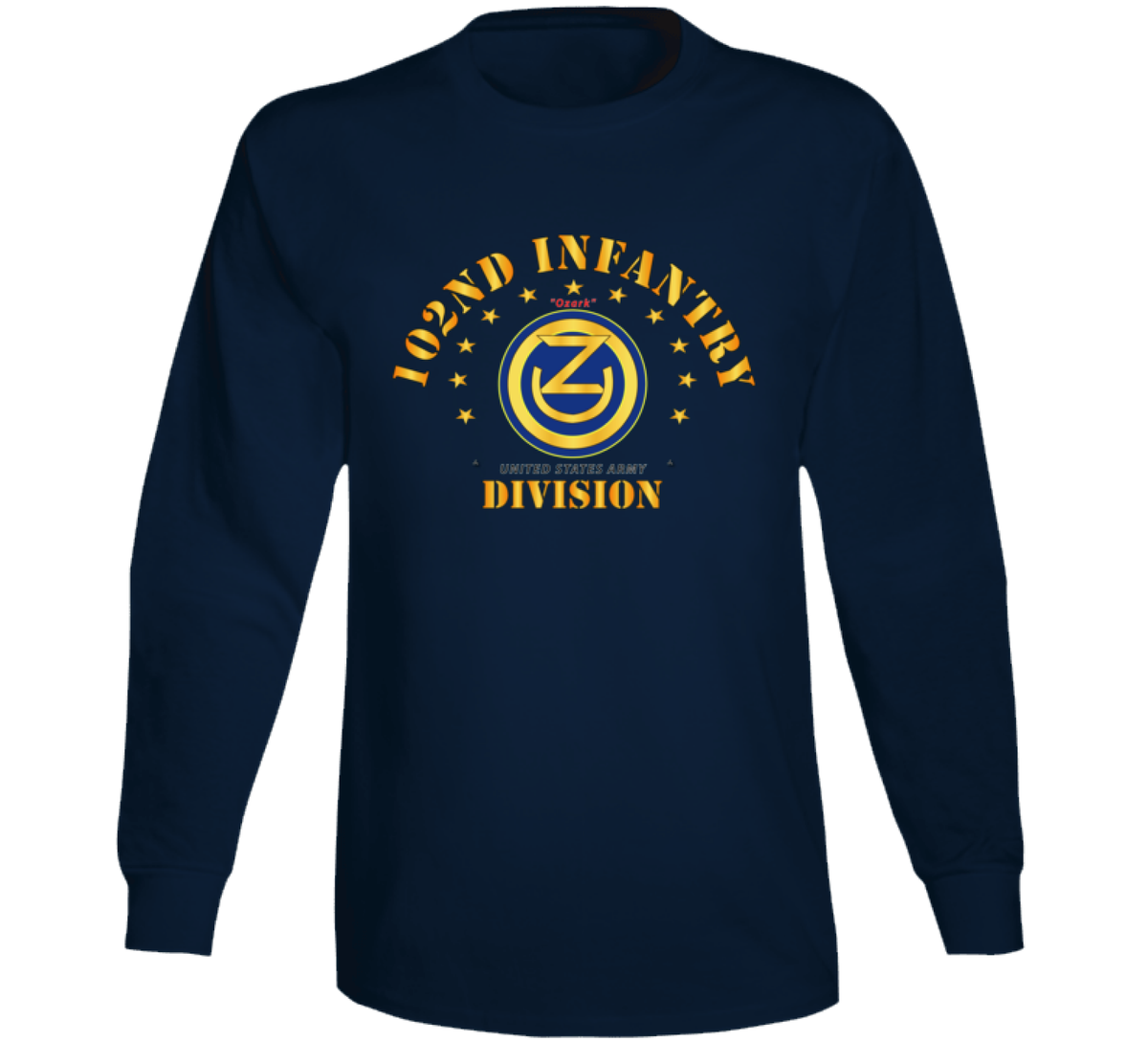 Army - 102nd Infantry Division - Ozark wo Drop V1 Long Sleeve – MIP ...