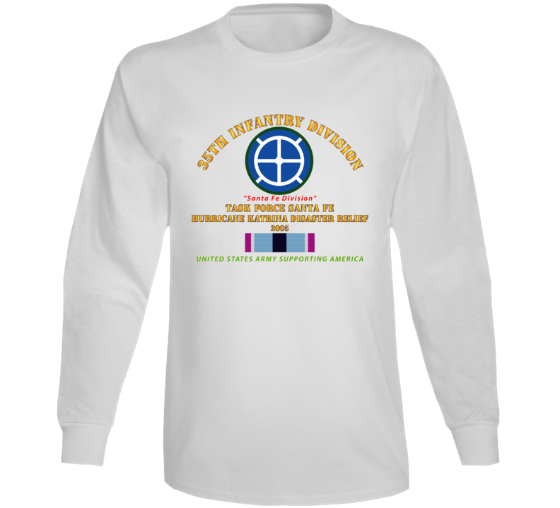 Army - 35th Infantry Div - Katrina Disaster Relief w HSM SVC V1 Long S ...