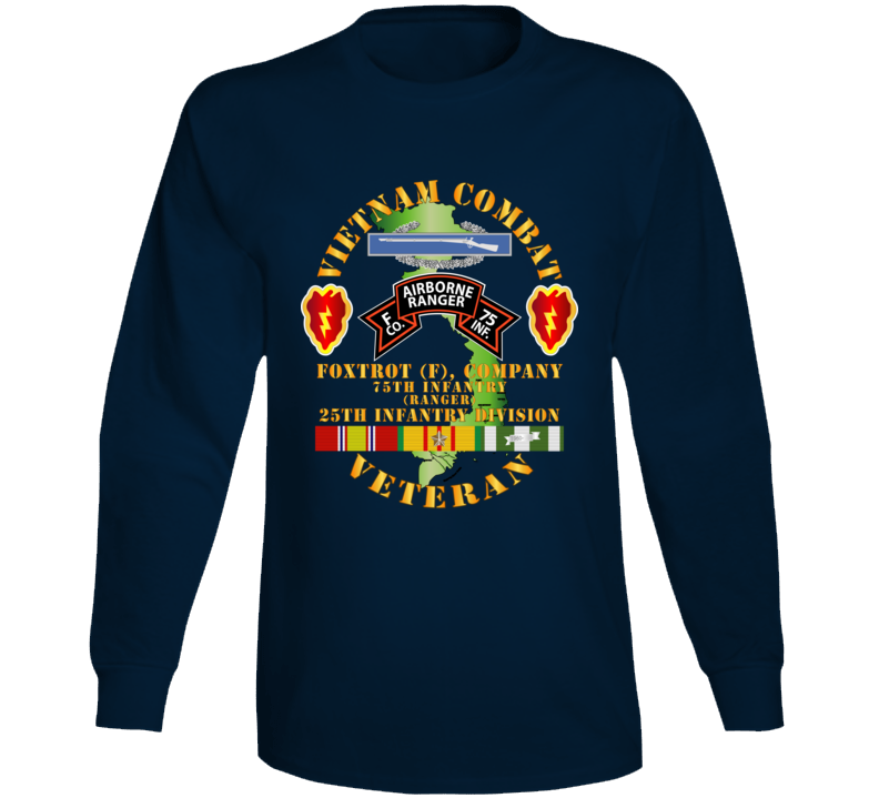 Army - Vietnam Combat Vet - F Co 75th Infantry (Ranger) - 25th ID SSI ...