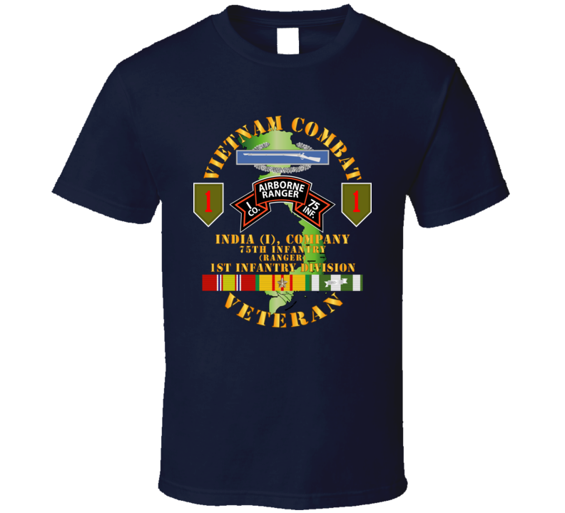 Army - Vietnam Combat Vet - I Co 75th Infantry (Ranger) - 1st ID SSI C ...
