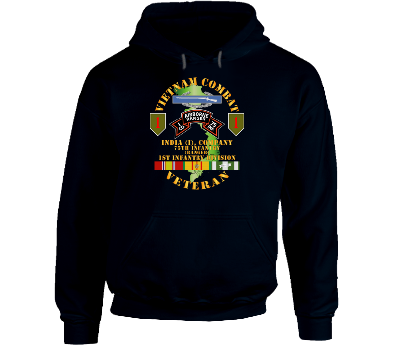 Army - Vietnam Combat Vet - I Co 75th Infantry (Ranger) - 1st ID SSI H ...