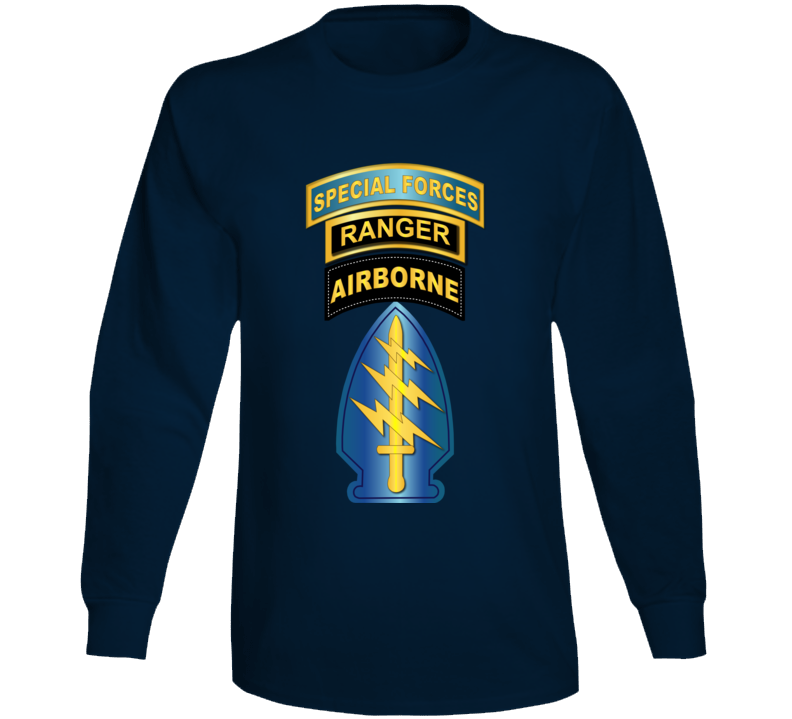 SOF - Airborne - SF SSI - SF Tab - Ranger Tab Long Sleeve – MIP Brand Store