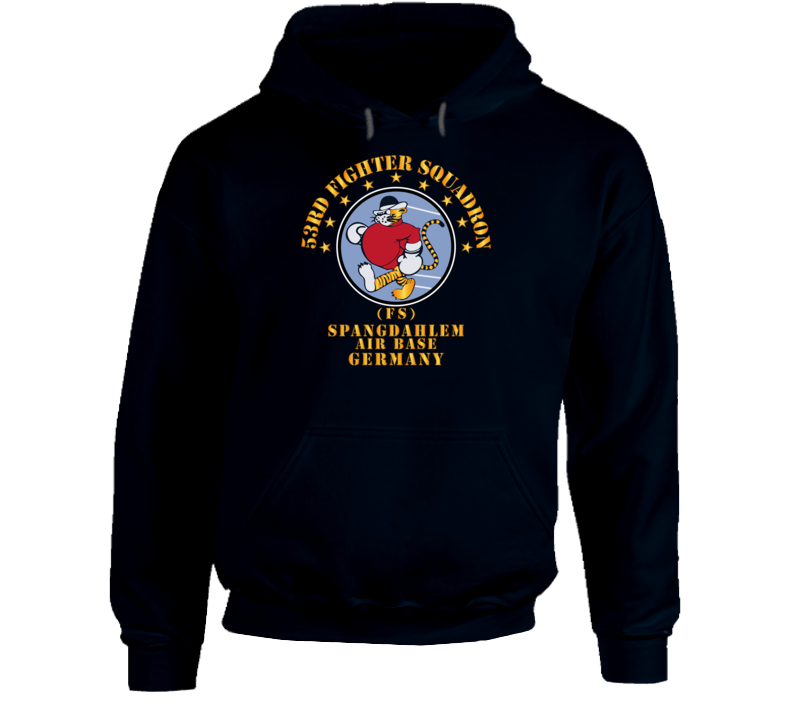 USAF - 53rd Fighter Squadron - FS - Spangdahlem AB Germany Hoodie – MIP ...