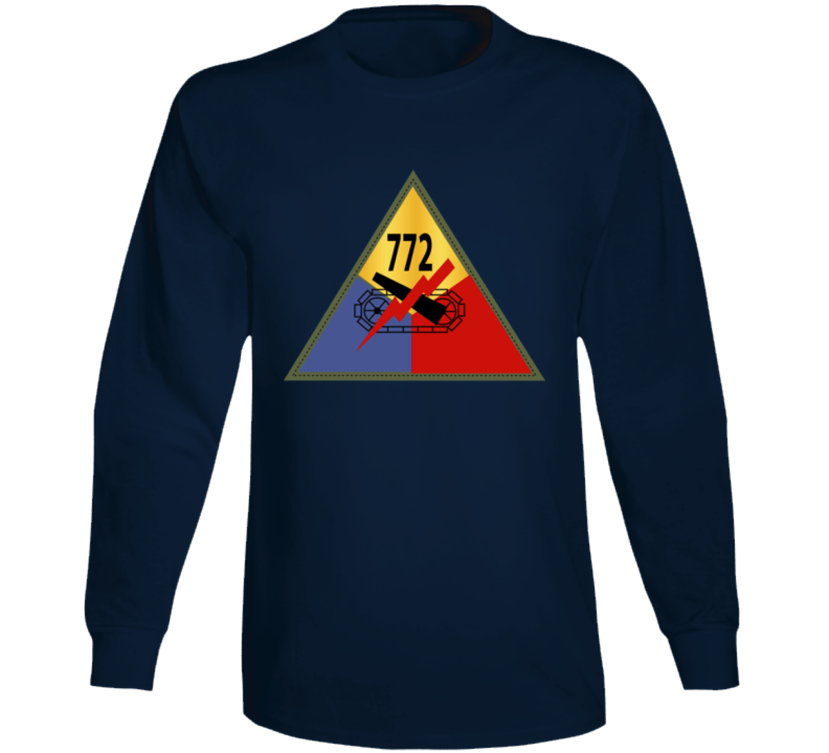 Army - 772nd Tank Battalion SSI V1 Long Sleeve – MIP Brand Store