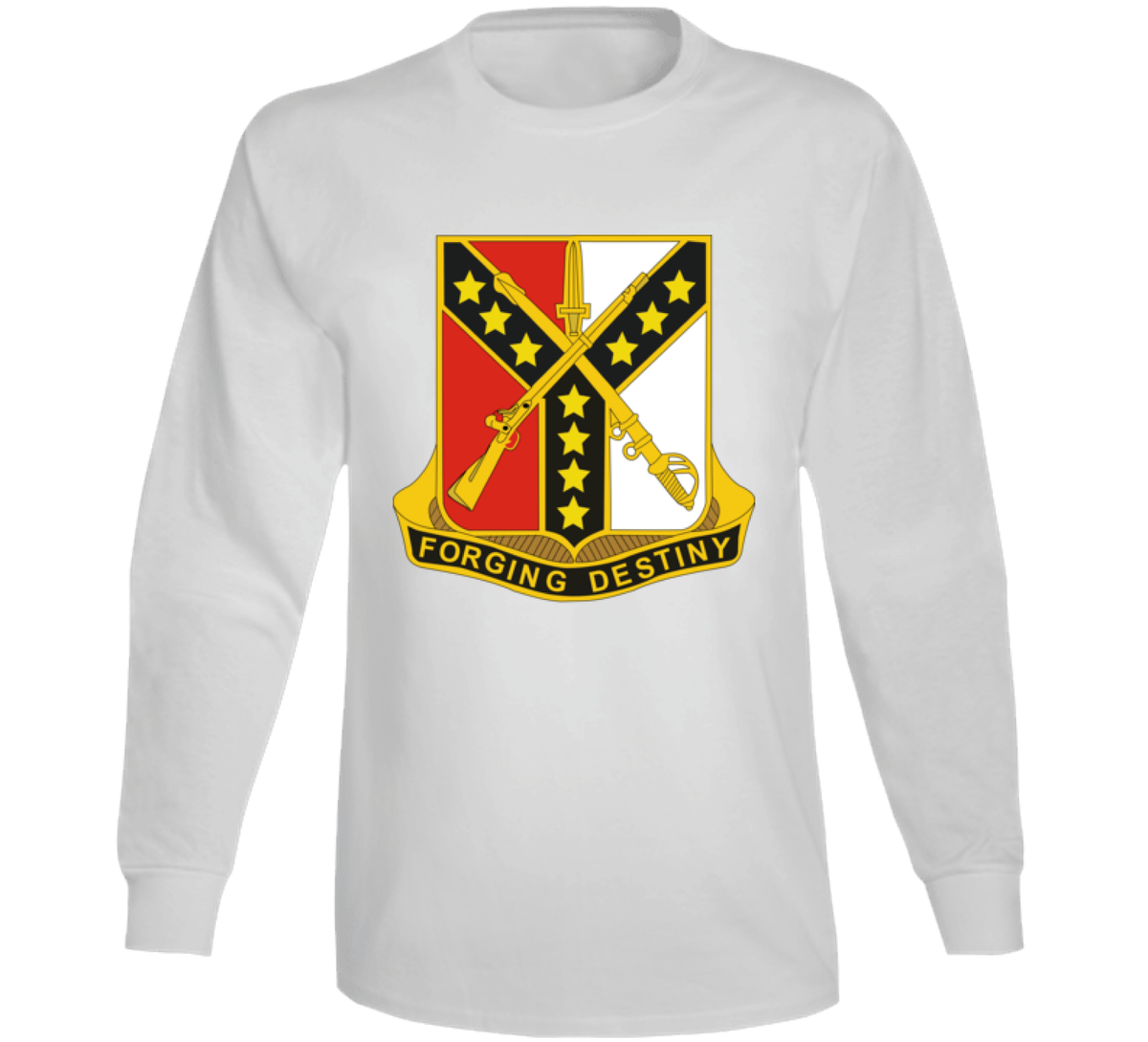 Army - 61st Cavalry Regiment DUI wo Txt V1 Long Sleeve – MIP Brand Store