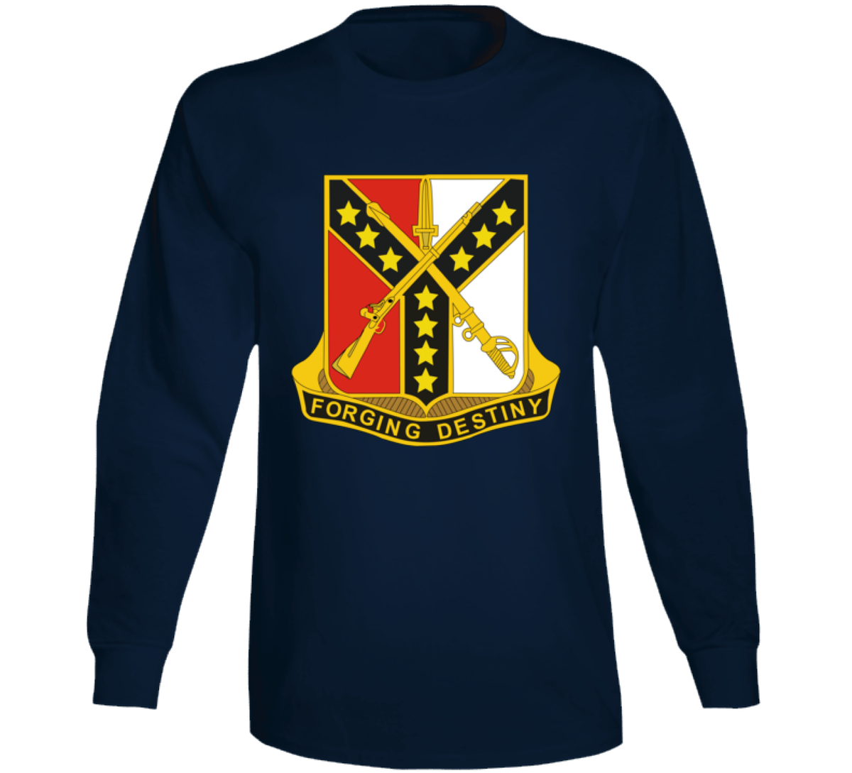 Army - 61st Cavalry Regiment DUI wo Txt V1 Long Sleeve – MIP Brand Store