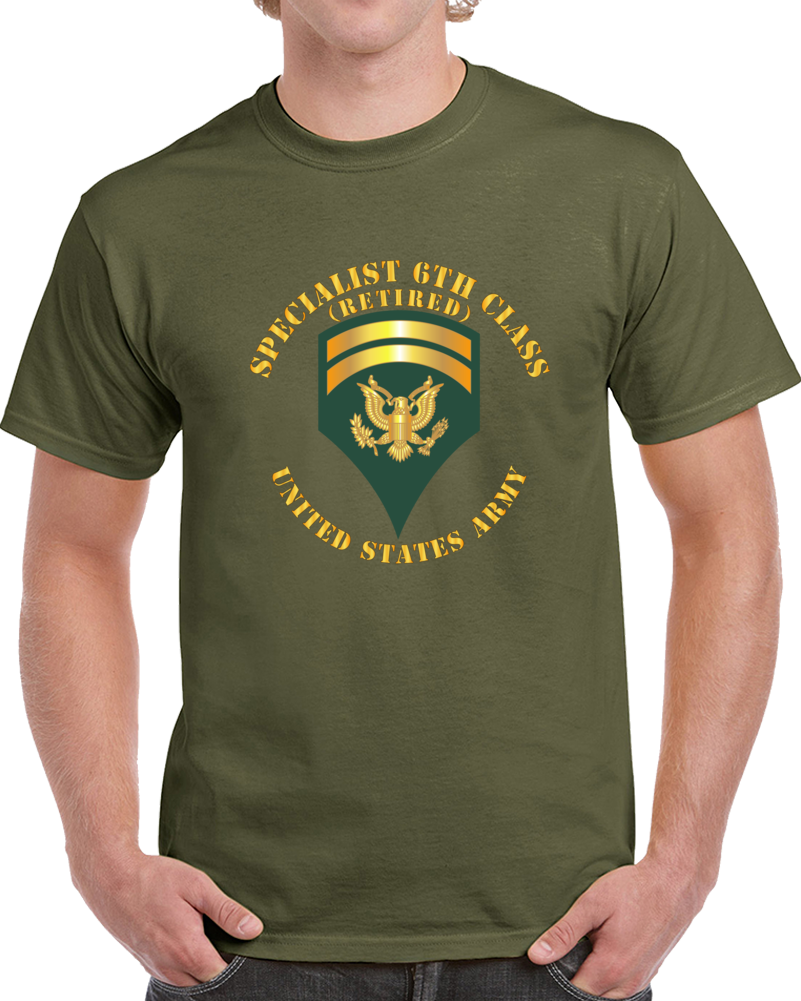 Army - Specialist 6th Class - Sp6 - Retired – MIP Brand Store