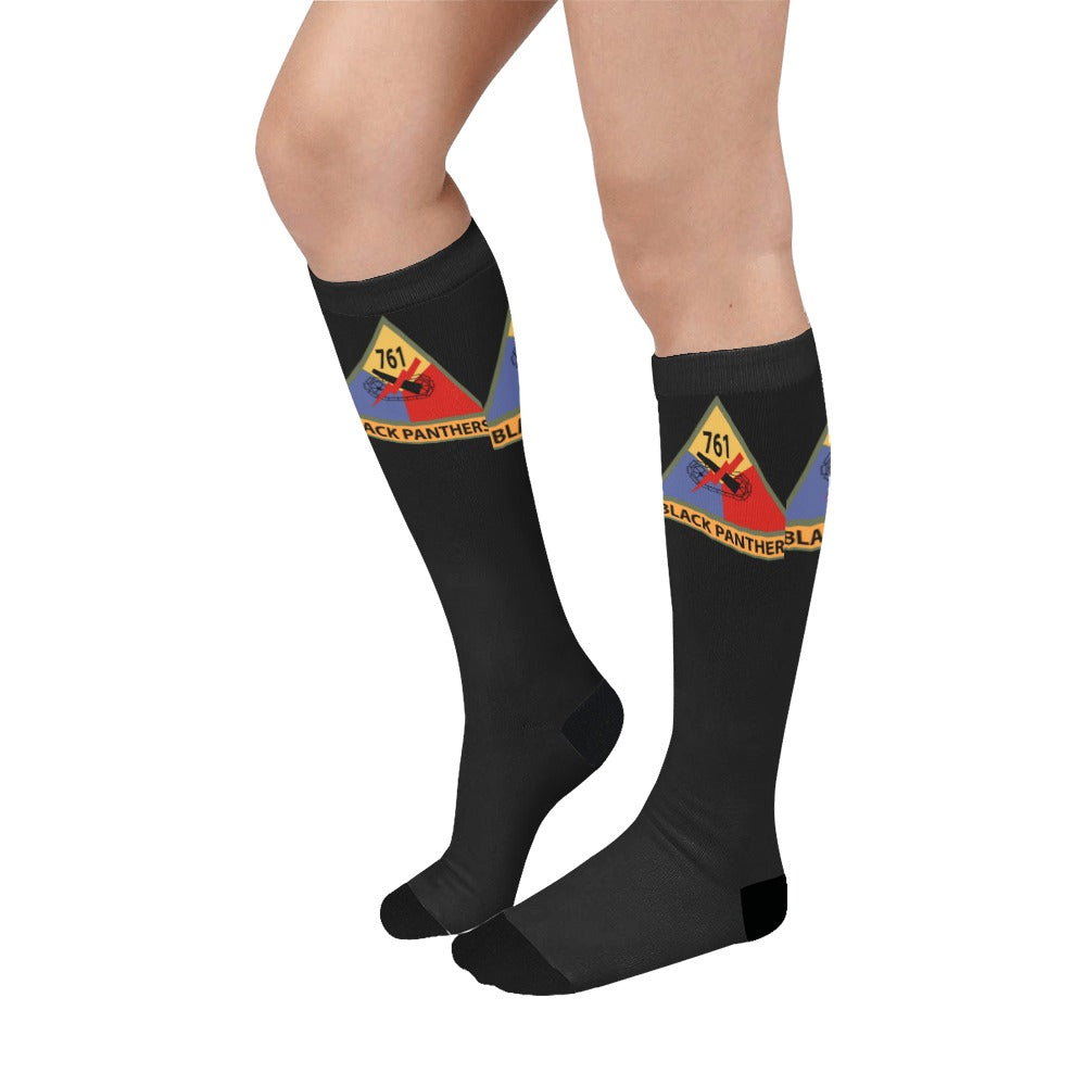 Army - 761st Tank Battalion SSI w Name Tape Socks Over-The-Calf Socks ...