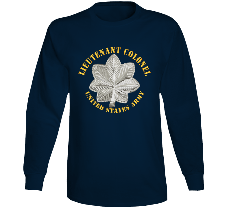 Army - Lieutenant Colonel - Ltc - V1 Long Sleeve – MIP Brand Store