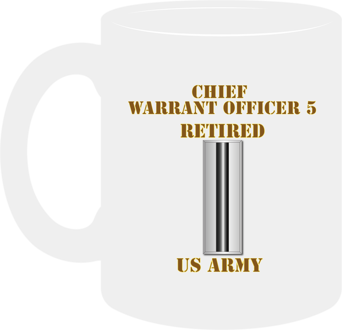 Army - Emblem - Warrant Officer - Chief Warrant 5 - Bar - US Army - Re ...