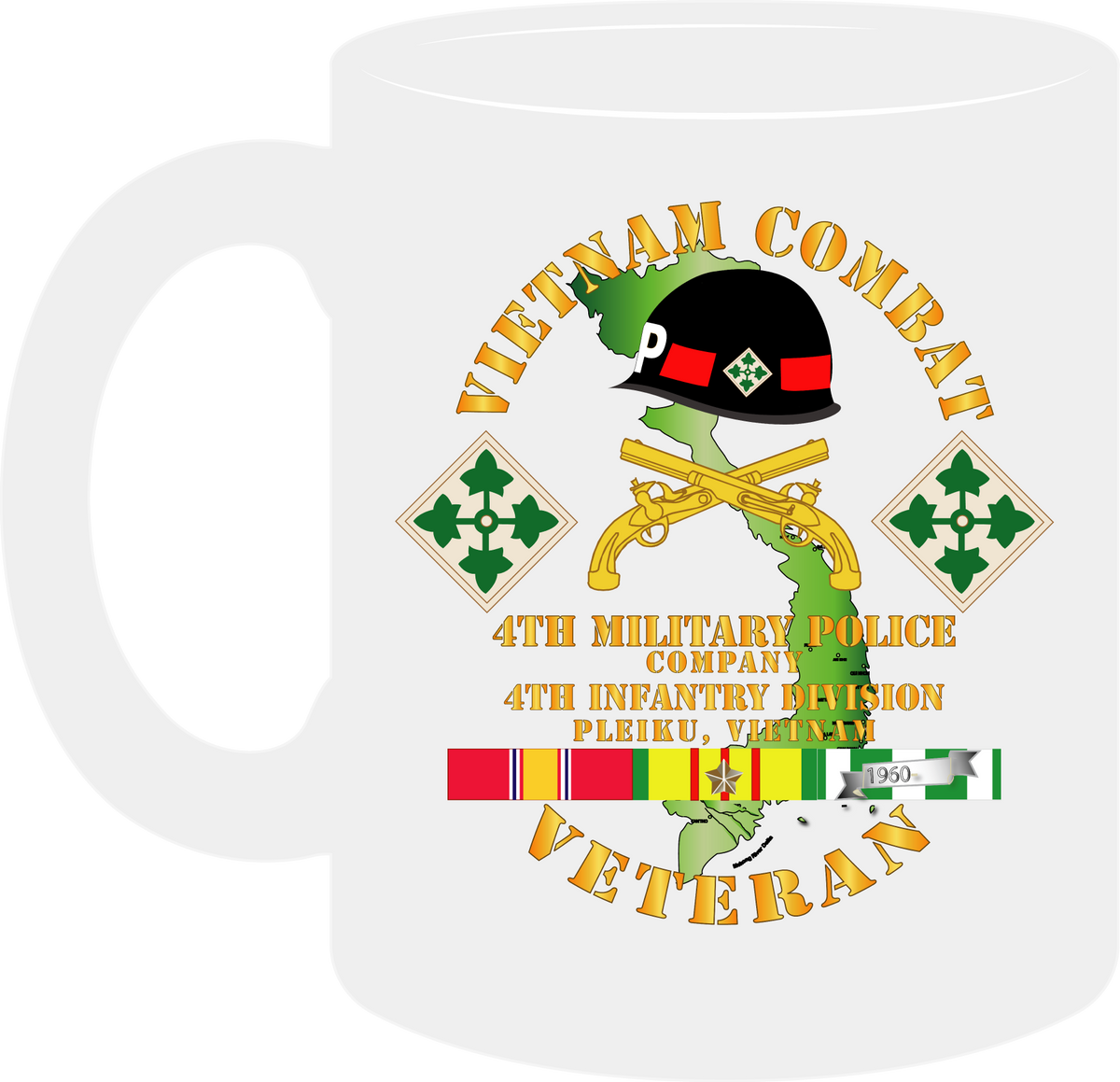 Army - Vietnam Combat Veteran, 4th Military Police Company, 4th Infant ...