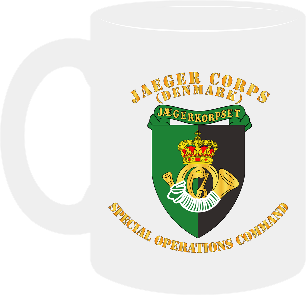 Denmark - Jaeger Corps - Special Operations Command Insignia Mug – MIP ...