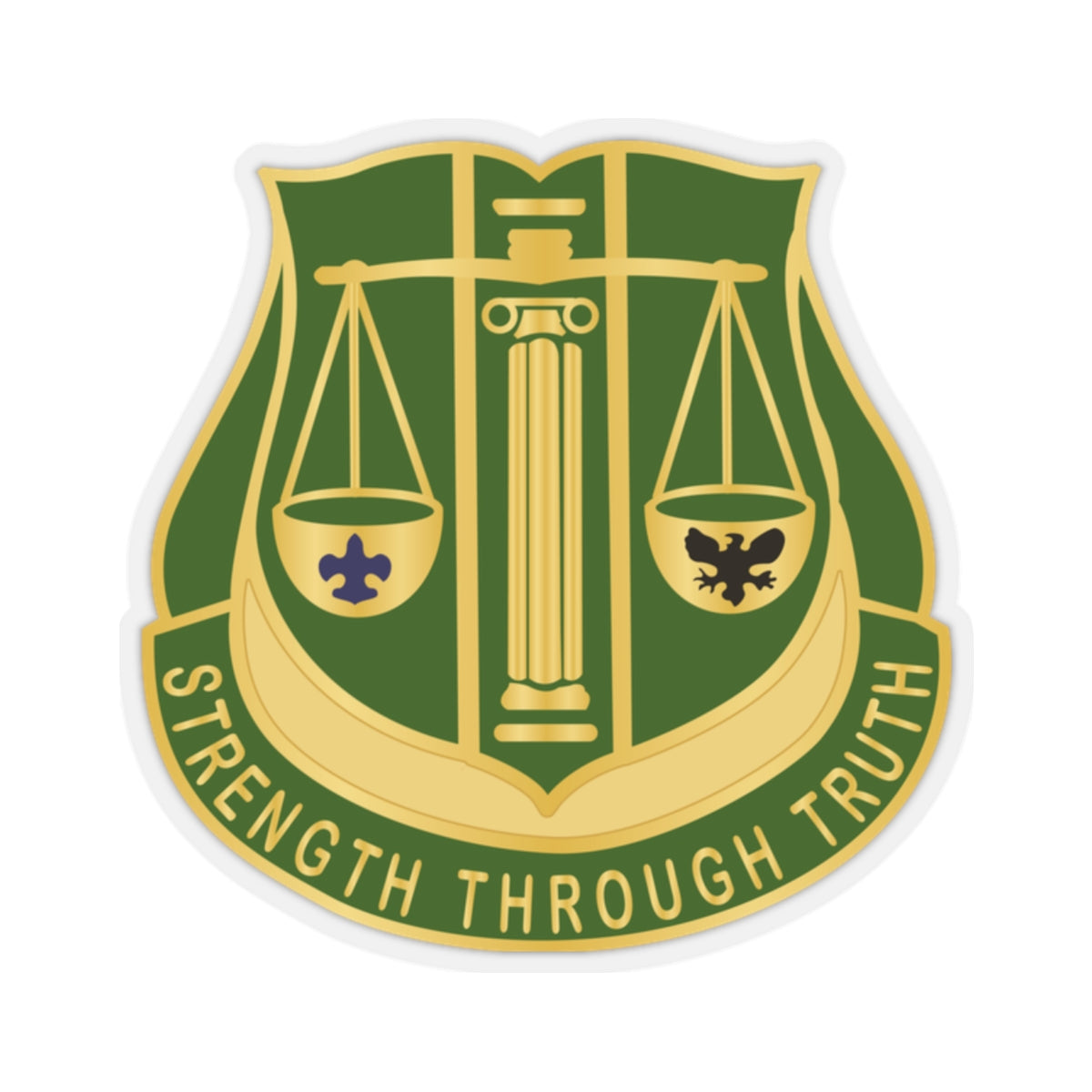 Kiss-Cut Stickers - Army - 11th Military Police Battalion wo Txt X 300 ...