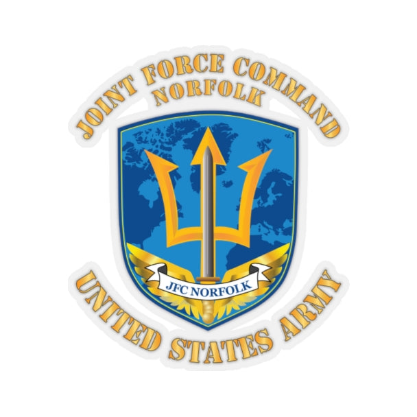Kiss-Cut Stickers - Army - Joint Force Command - Norfolk X 300 – MIP ...