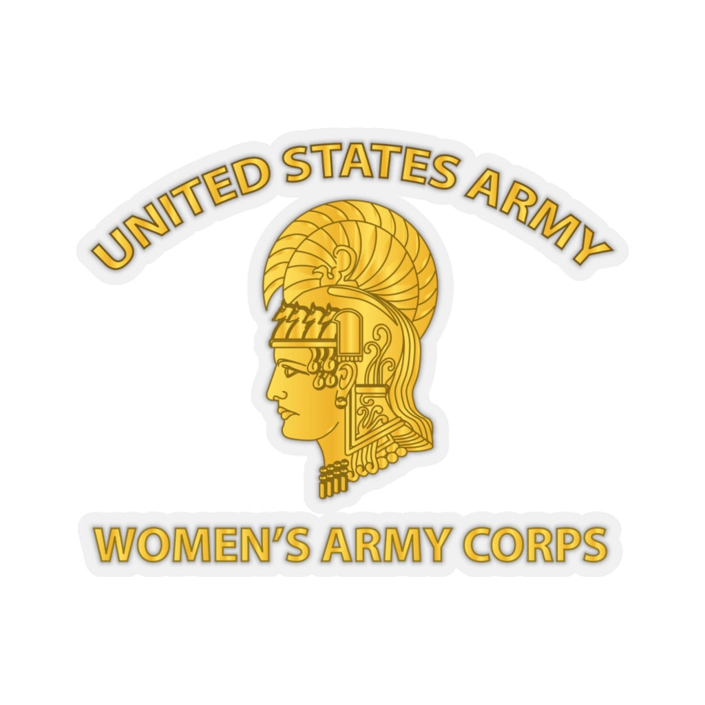 Kiss-Cut Stickers - Army - US Army WAC - Gold – MIP Brand Store