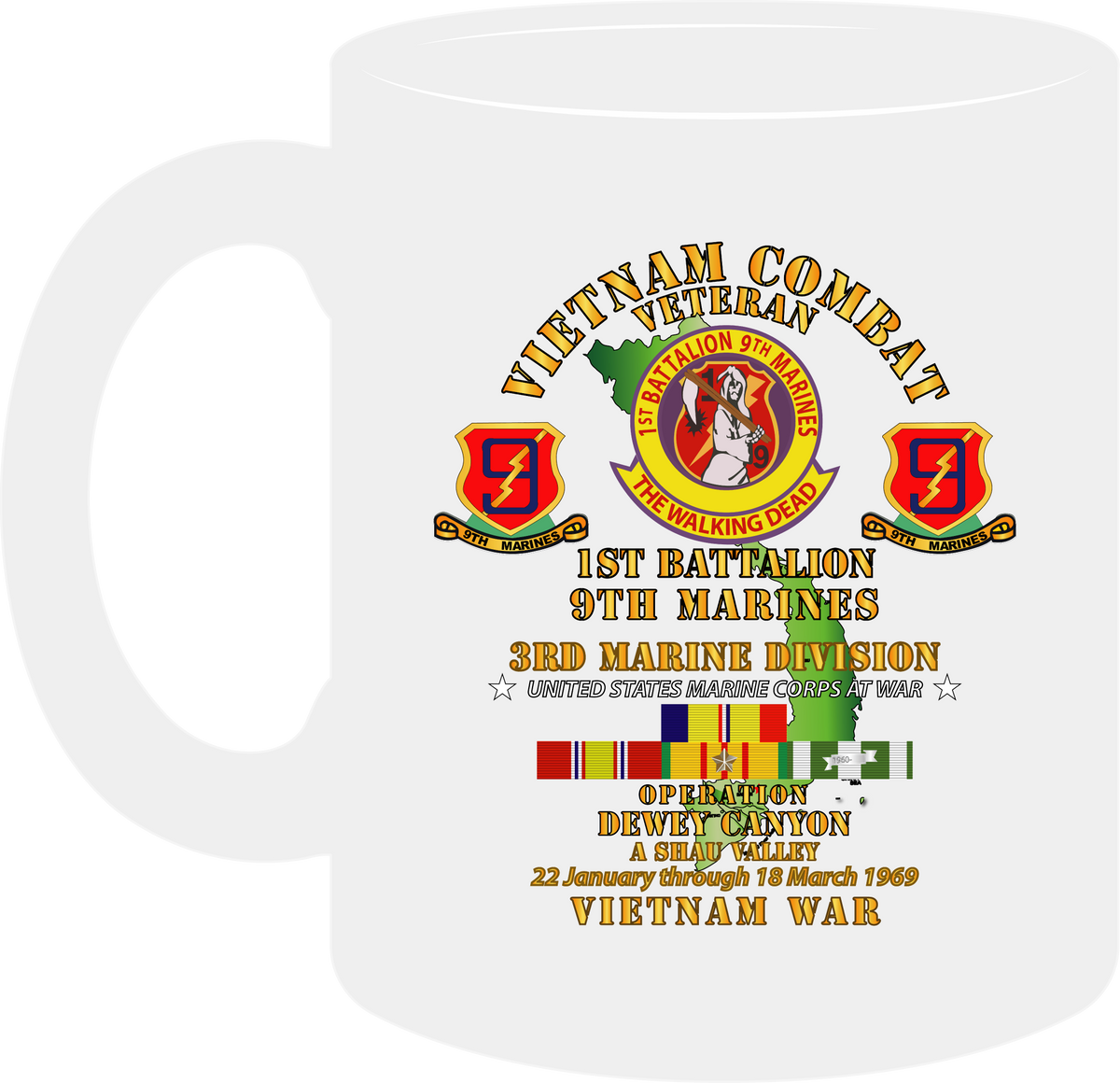 United States Marine Corps - 1st Battalion 9th Marines - 3rd Marine Di ...