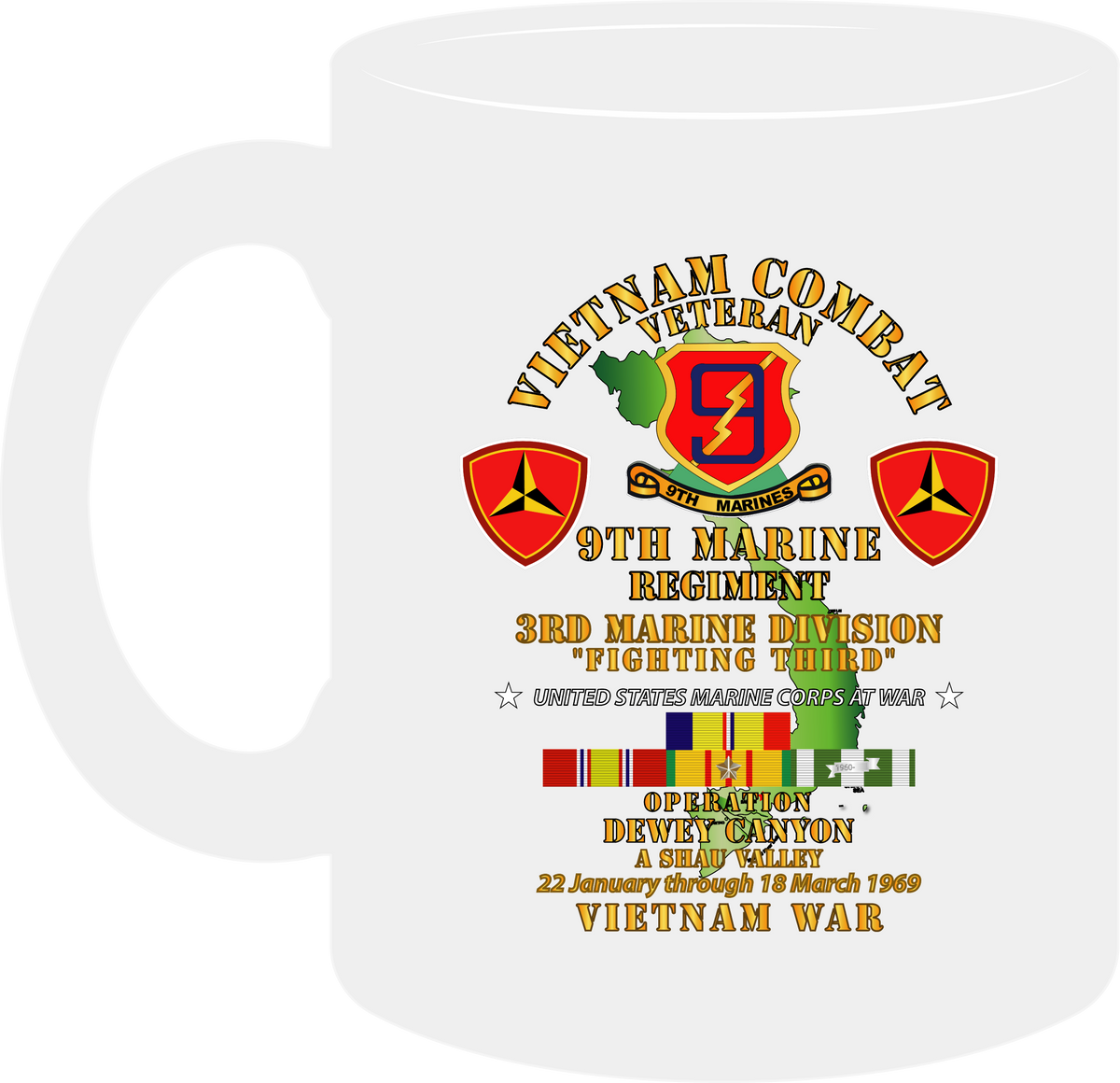 United States Marines Corps - 9th Marine Regiment - 3rd Marine Divisio ...