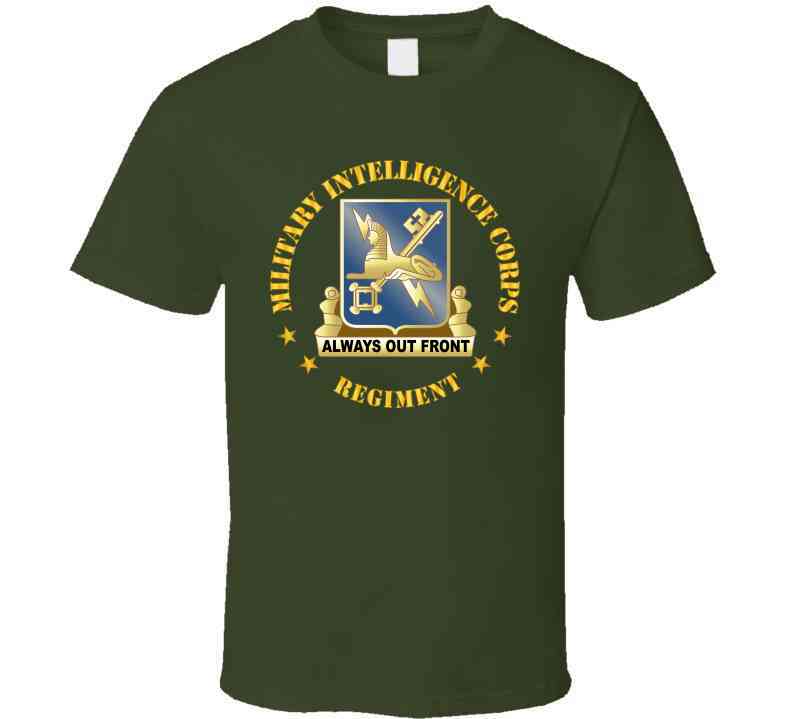 Army - Military Intelligence Corps Regiment Classic T Shirt – MIP Brand ...