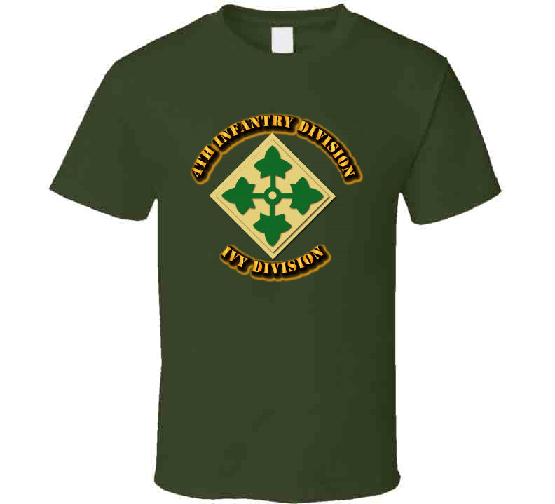 4th Infantry Division - Ivy Division T Shirt, Premium, Hoodie and Long ...