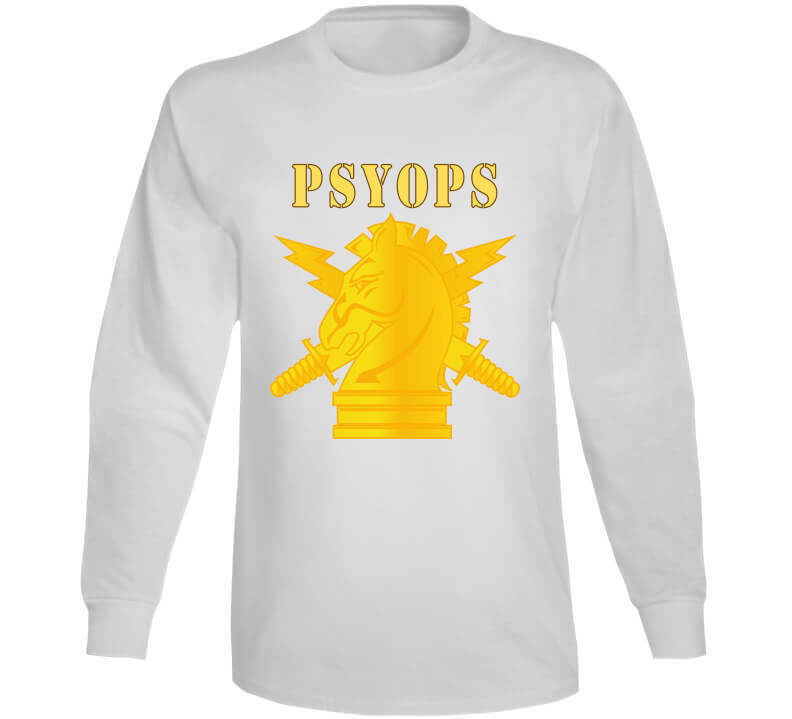 Army - Psyops W Branch Insignia - Line X 300 V1 Long Sleeve – MIP Brand ...