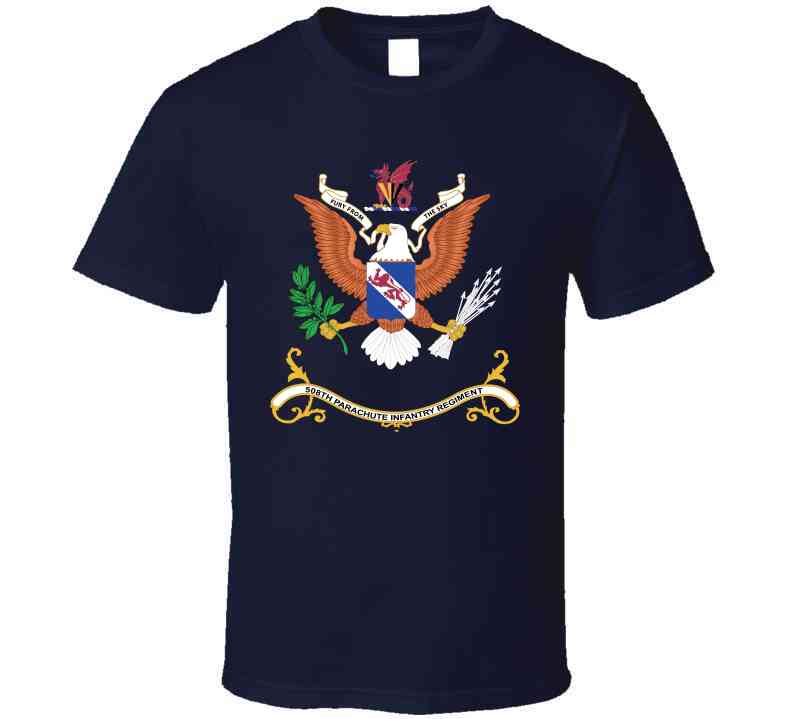 Army - Regimental Colors - 508th Parachute Infantry Regiment - Fury Fr ...