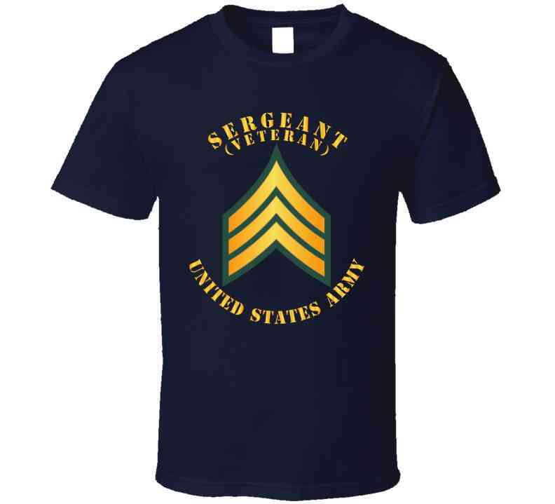 Army - Sergeant - Sgt - Veteran T Shirt – MIP Brand Store