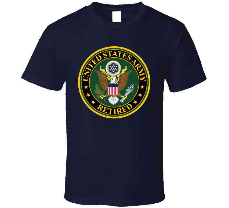 Army - Us Army Retired T Shirt – MIP Brand Store