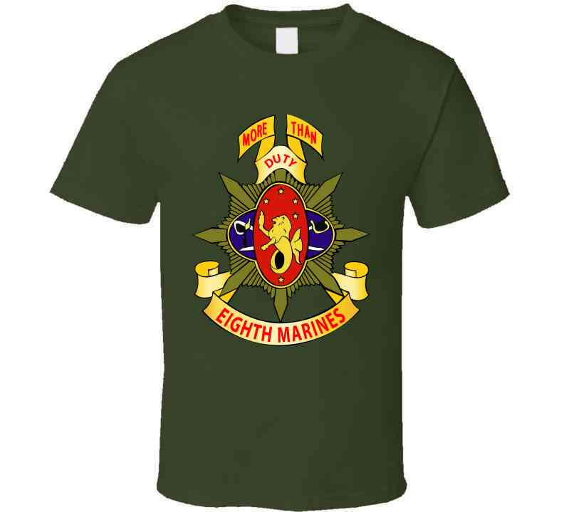Usmc - 8th Marine Regiment - More Than Duty Wo Txt Long Sleeve – MIP ...