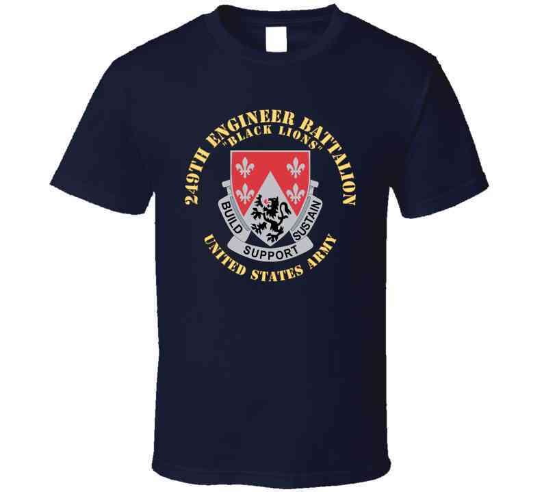 Army - Dui - 249th Engineer Battalion V1 T Shirt – MIP Brand Store