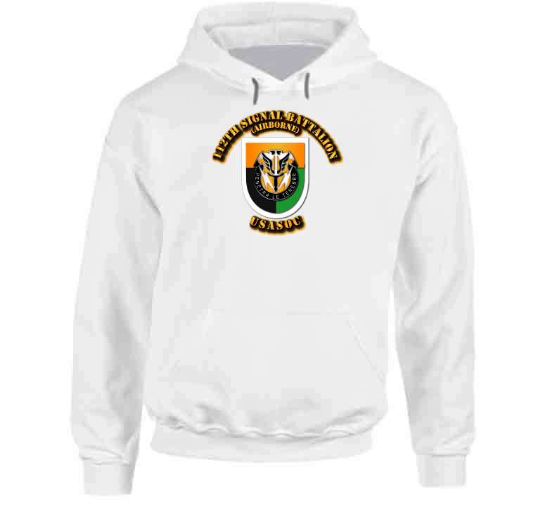 112th Signal Battalion - US Army Special Operations Command Hoodie ...