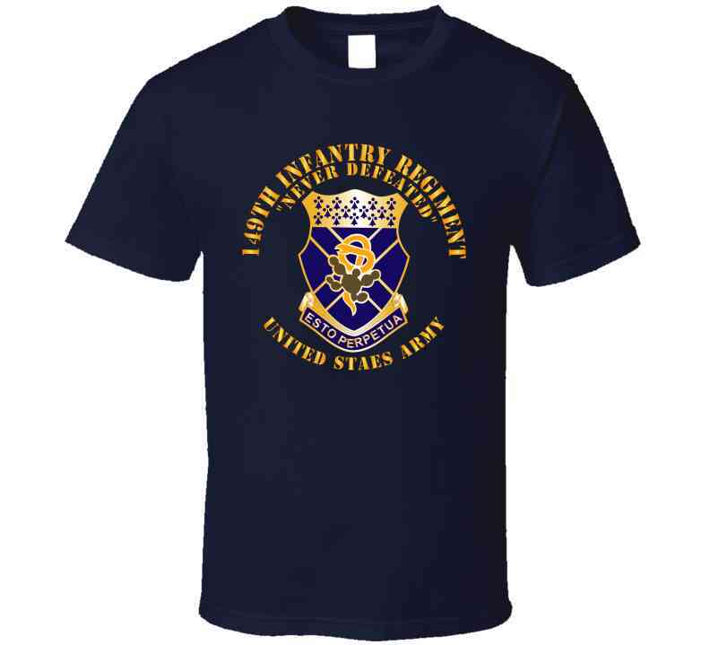 Army - 149th Infantry Regiment - Us Army - Coa X 300 T Shirt – MIP ...