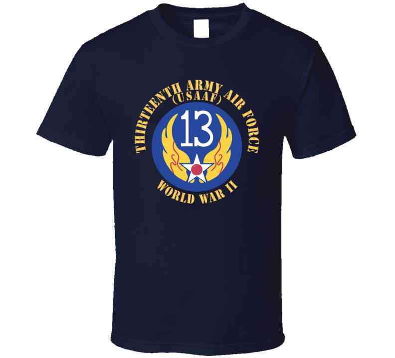 Aac - Ssi - 13th Air Force - Wwii - Usaaf X 300 T Shirt – MIP Brand Store