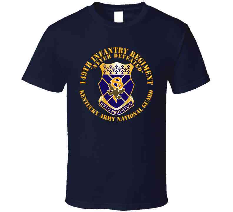 Army - 149th Infantry Regiment - Kyarng - Coa X 300 T Shirt – MIP Brand ...