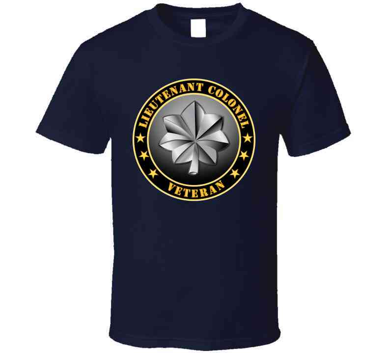 Army - Lieutenant Colonel Veteran T-shirt – MIP Brand Store