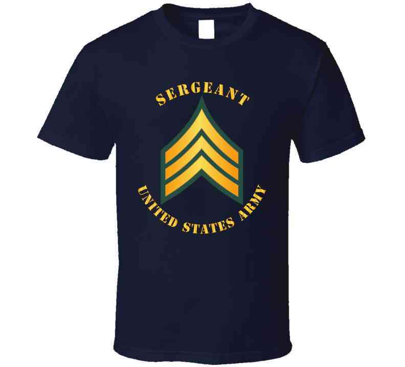 Army - Sergeant - Sgt T Shirt – MIP Brand Store