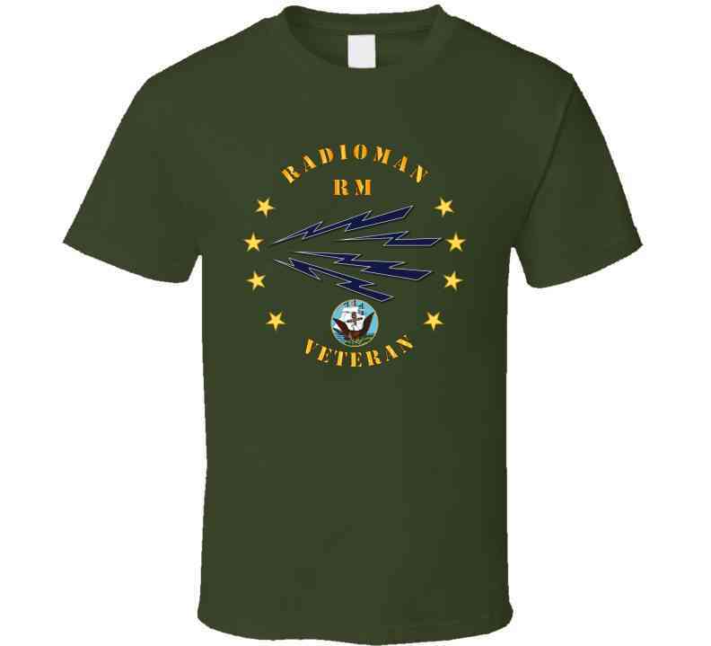 Navy - Radioman - Rm - Veteran Wo Bkgnd W Usn T Shirt – MIP Brand Store